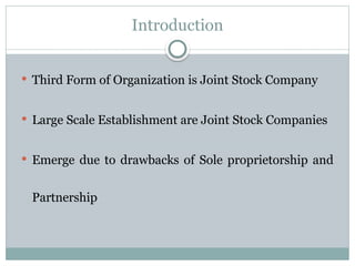 Shares- Introduction, characteristics, kinds of share capital & types ...