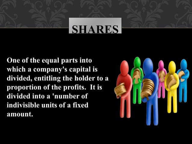 Shares and debenture | PPTX