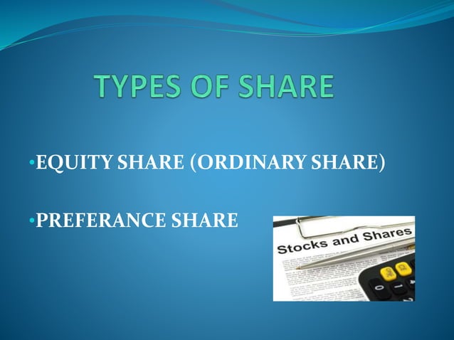 Shares and share capital | PPTX | Stocks and Bonds | Personal Investing