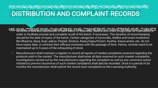 SCHEDULE T GMP INDIAN SYSTEM OF MEDICINE | PDF