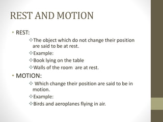 Motion | PPT