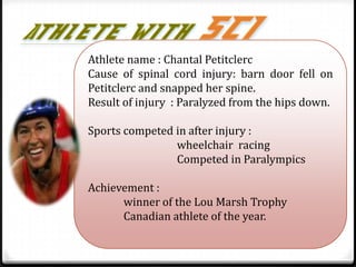 spinal cord injury | PPTX