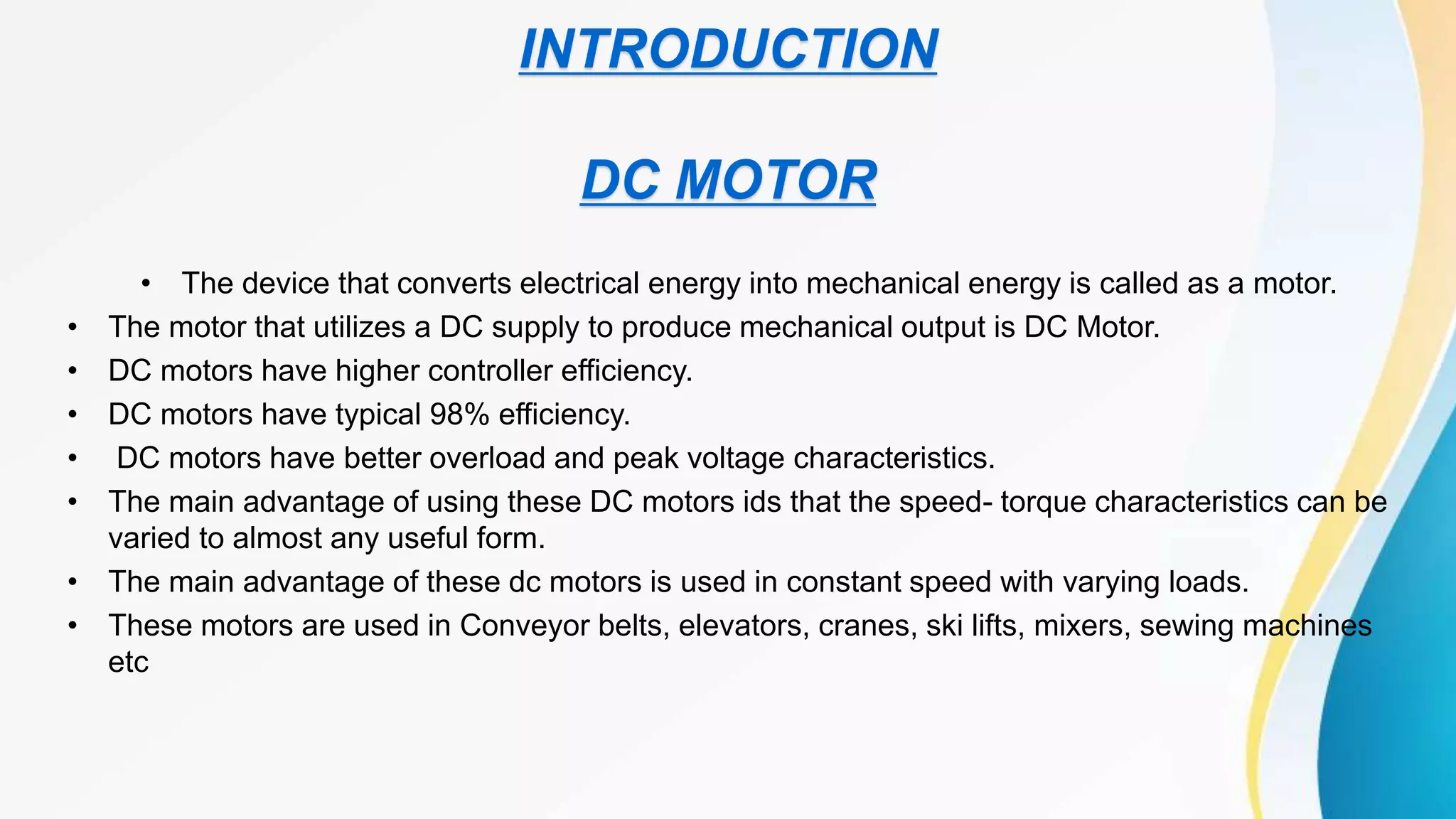 Share 'speed control_of_dc_motor_using_microcontroller.pptx'[1][1] | PPT