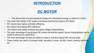 Share 'speed control_of_dc_motor_using_microcontroller.pptx'[1][1] | PPT