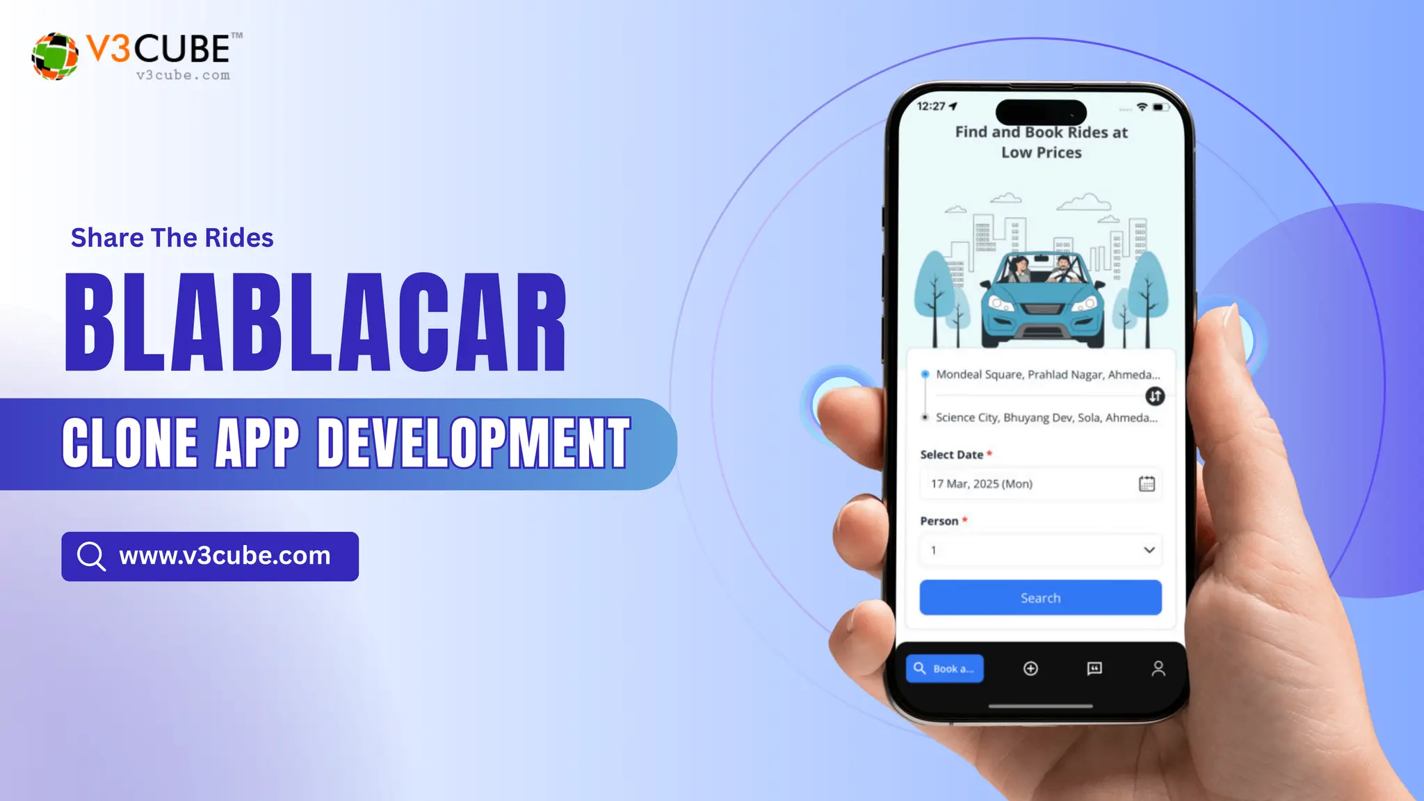 Blablacar Clone - Carpooling App Development | PDF