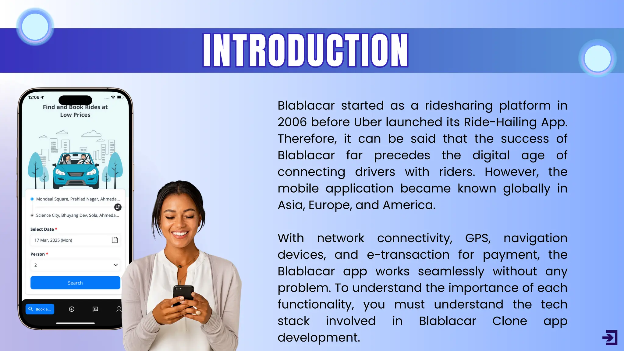 Blablacar Clone - Carpooling App Development | PDF