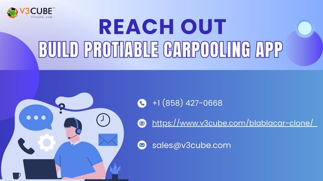 Blablacar Clone - Carpooling App Development | PPT