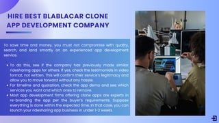 Blablacar Clone - Carpooling App Development | PDF