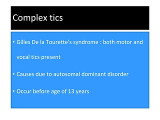 Share 'TIC DISORDER.pptx'.pptx
