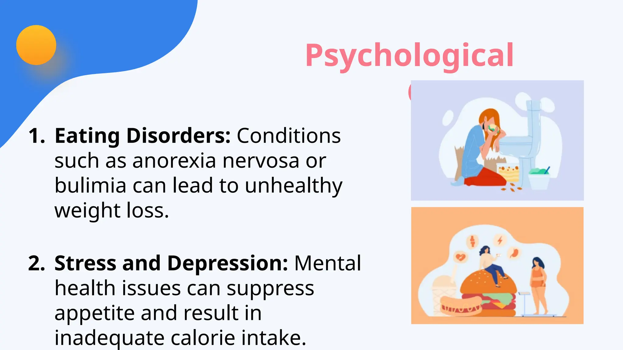 Under weight, Causes of under weight and dietary recommendations | PPTX