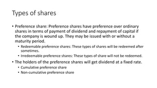 Share Valuation for corporate finance by Samiran Jana | PPT
