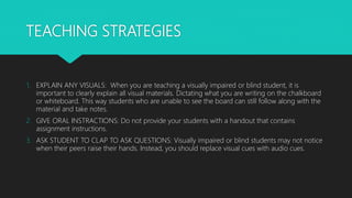 Share visual impairment | PPTX