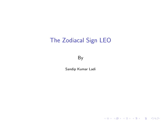 Zodiac sign LEO of Vedic astrology (Simha rasi).pdf | Astrology ...