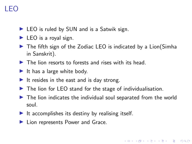 Zodiac sign LEO of Vedic astrology (Simha rasi).pdf | Astrology ...