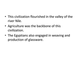 EGYPTIAN CIVILIZATION | PPT