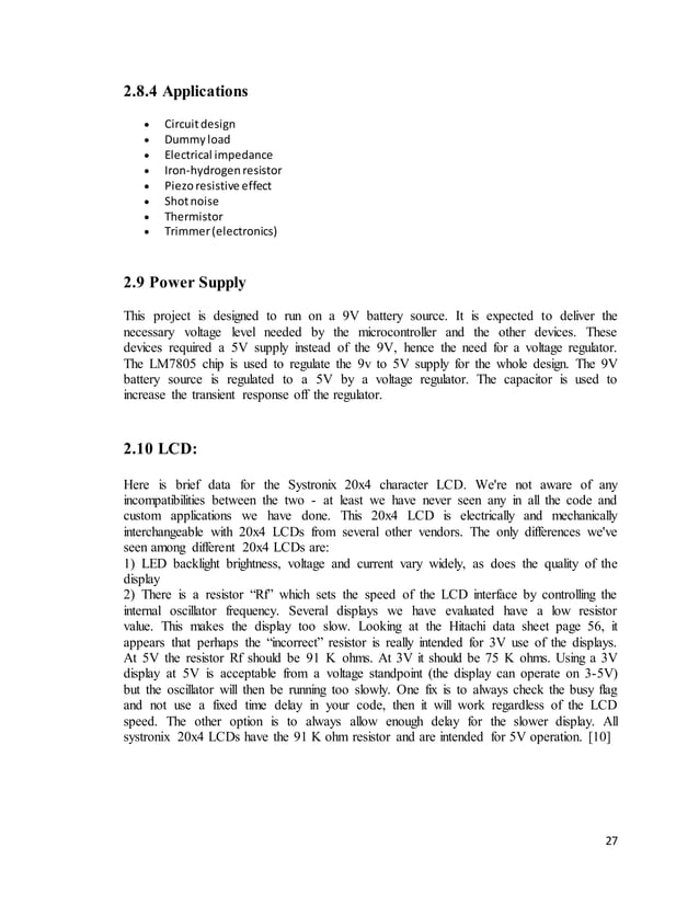 Report on Automatic Heart Rate monitoring using Arduino Uno | DOCX