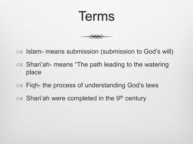 Sharia | PPT