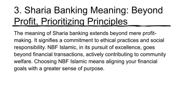 Sharia banking.pptx | Consumer Banking | Personal Finance