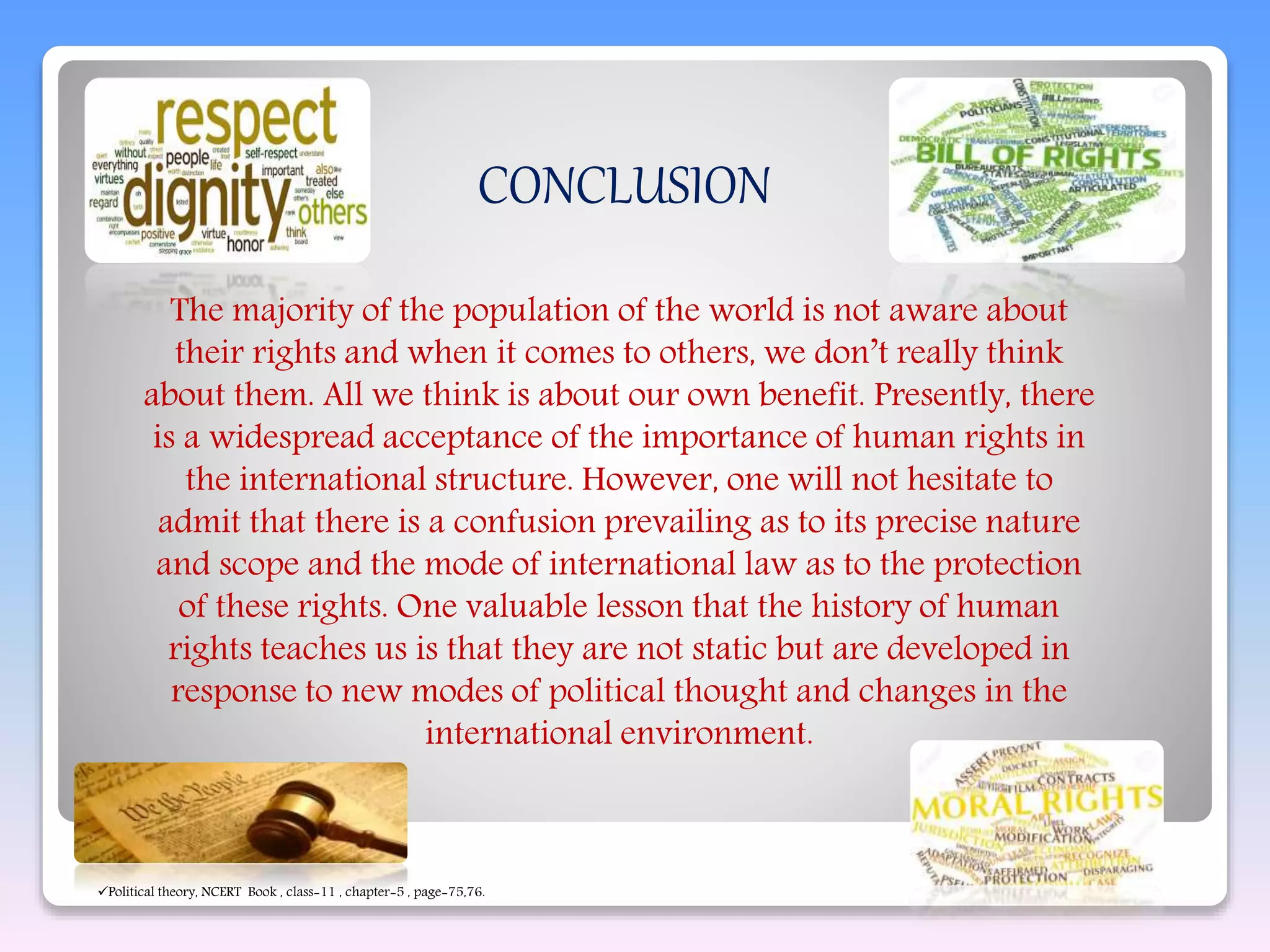 RIGHTS- BY MD SHARIF HUSSAIN | PPTX