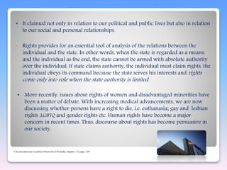 RIGHTS- BY MD SHARIF HUSSAIN | PPTX