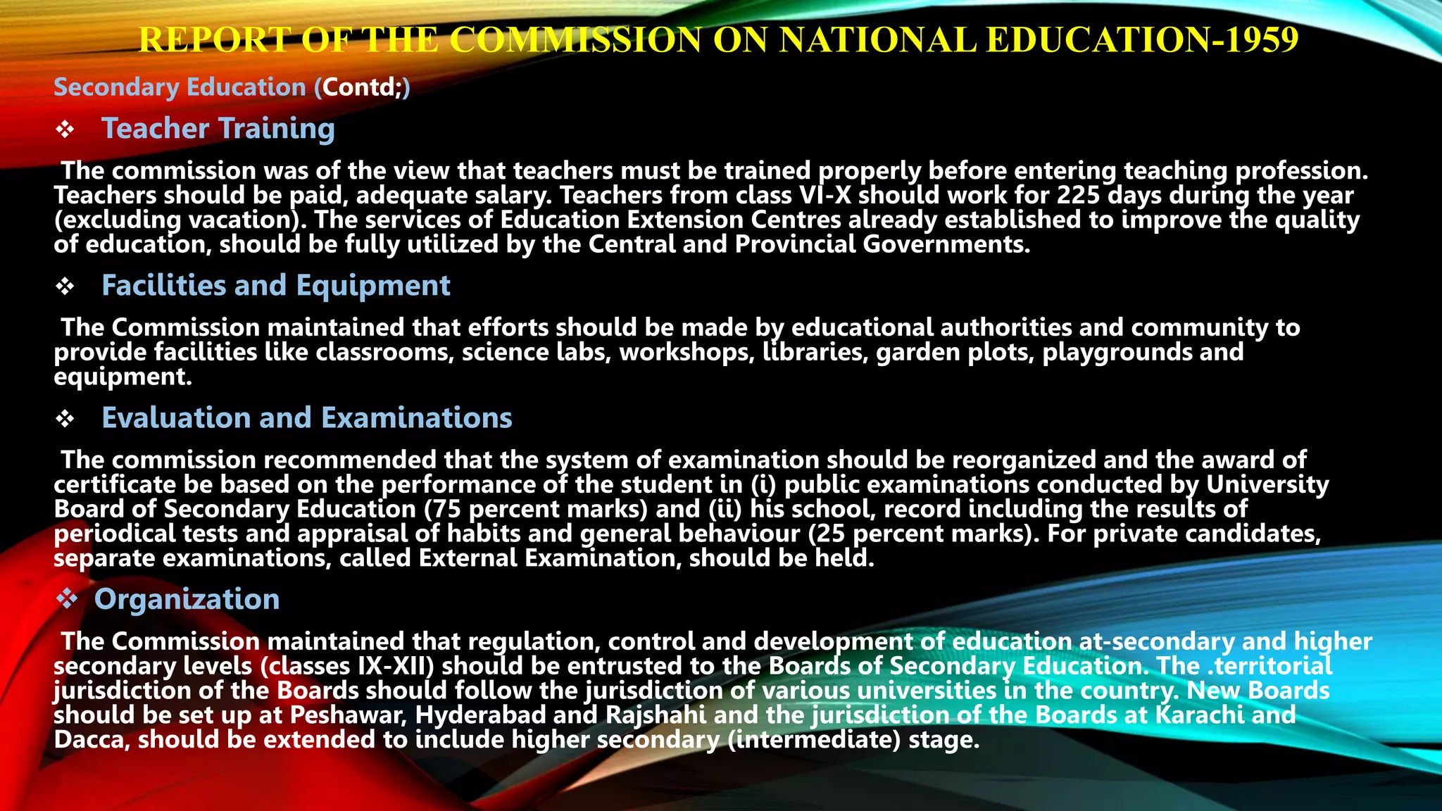 Sharif commission 1959 by Noor Muhammad Khattak.pptx