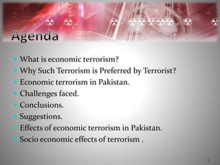 Economic Terrorism | PPTX | Terrorism | Sensitive Topics