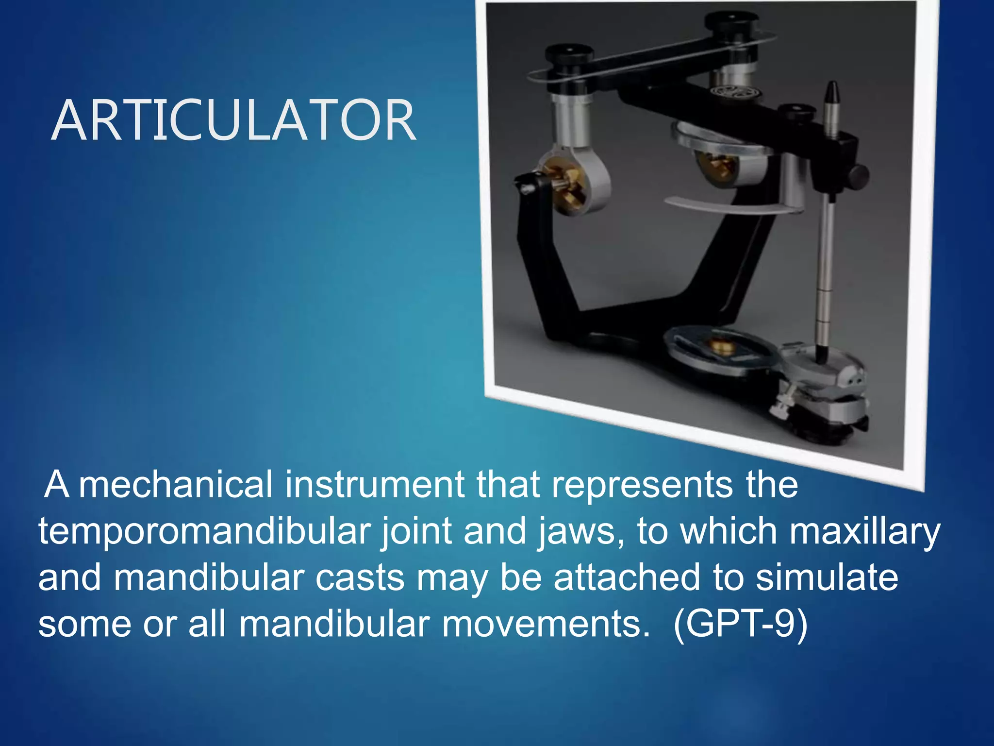 ARTICULATORS | PPTX