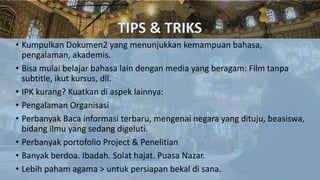 Sharing Tips and Tricks Beasiswa: Semua Orang Bisa Kok! | PDF