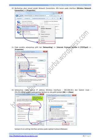 Sharing data-printer-dan-internet-pada-windows-7-seven | PDF