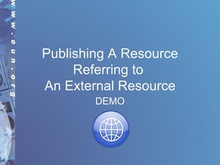 sharing learning resources with the eMapps repository | PPT
