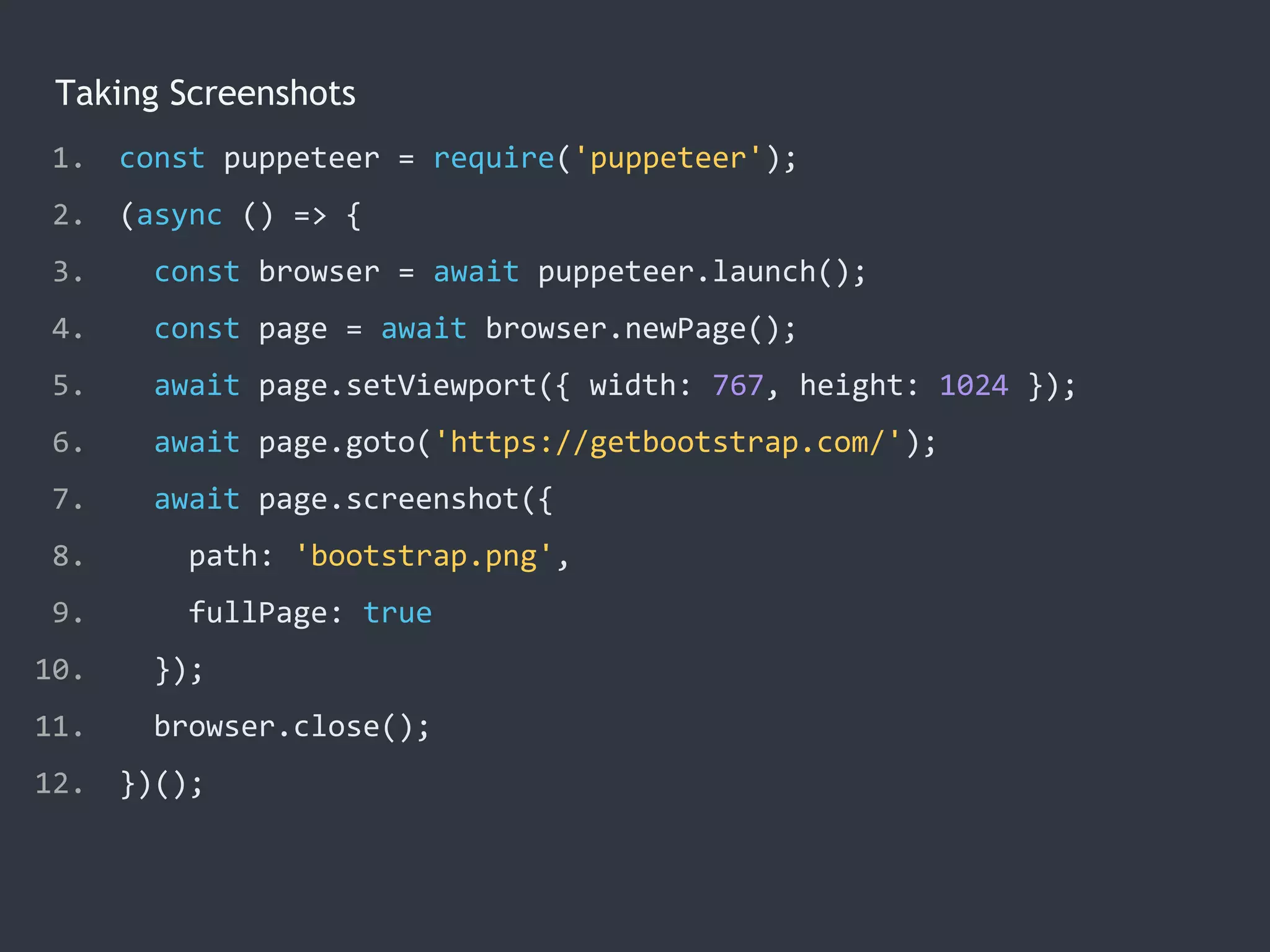 Puppeteer - Headless Chrome Node API | PPT