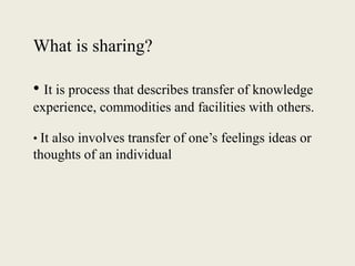 Sharing (2) | PPTX