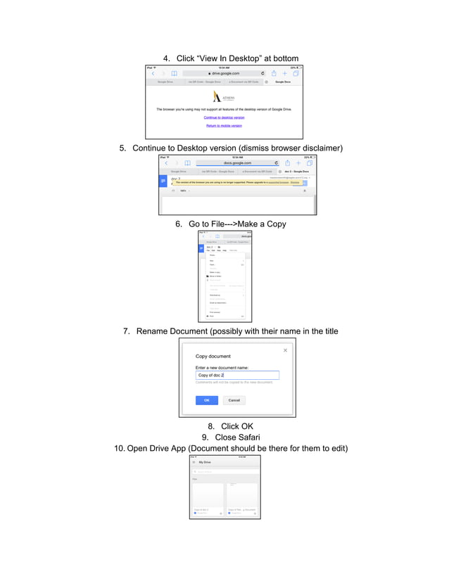 Sharing Google Docs via QR Code (Athens City Schools) | PDF
