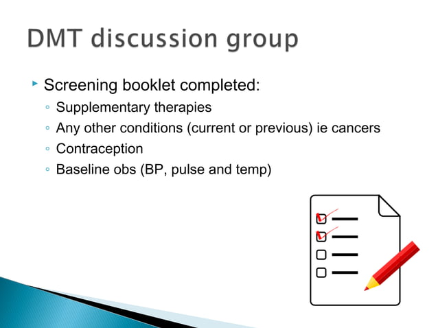 DMT discussion group - Samantha Colhoun | PPT