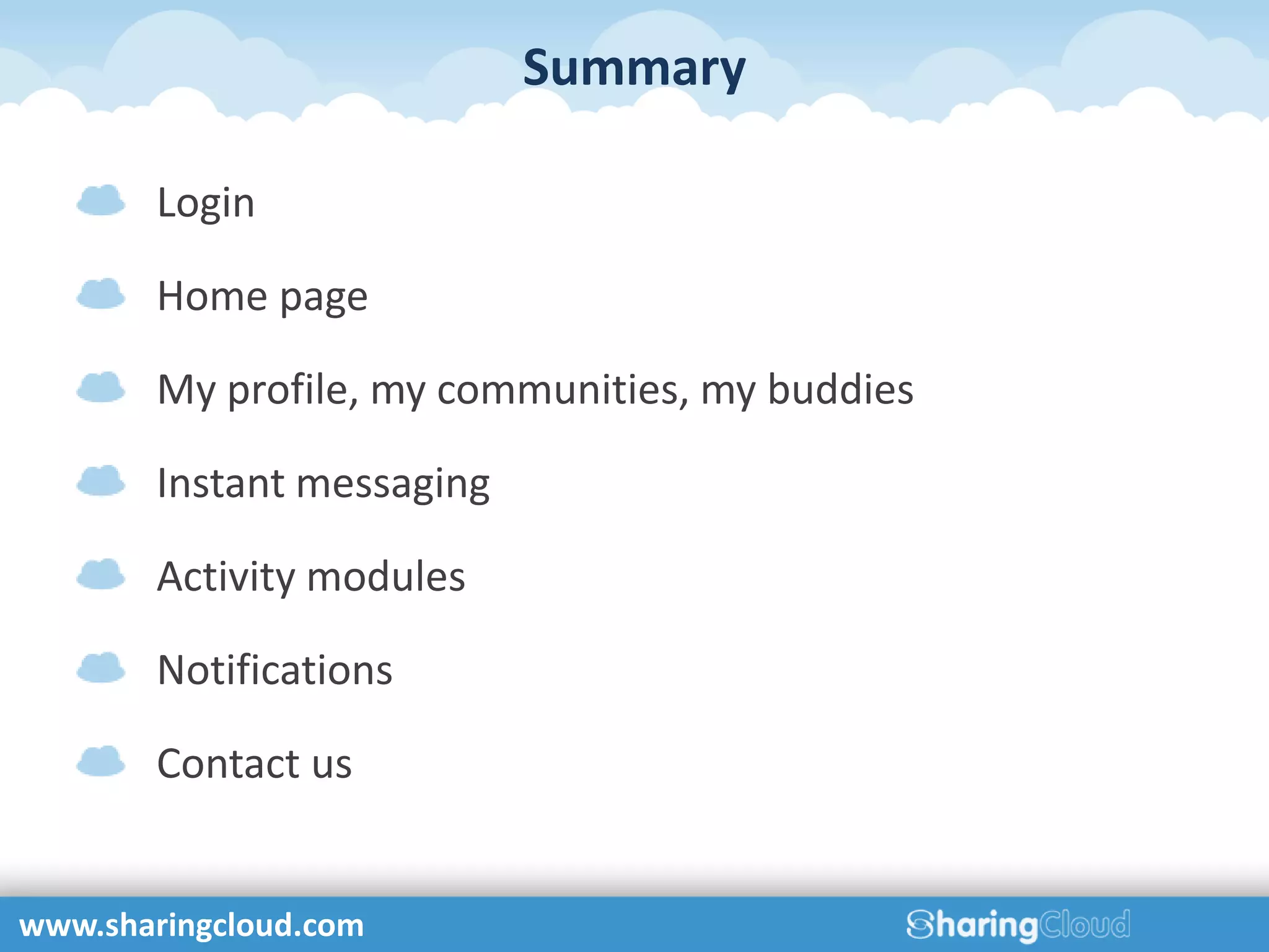 SharingCloud Overview English | PPT