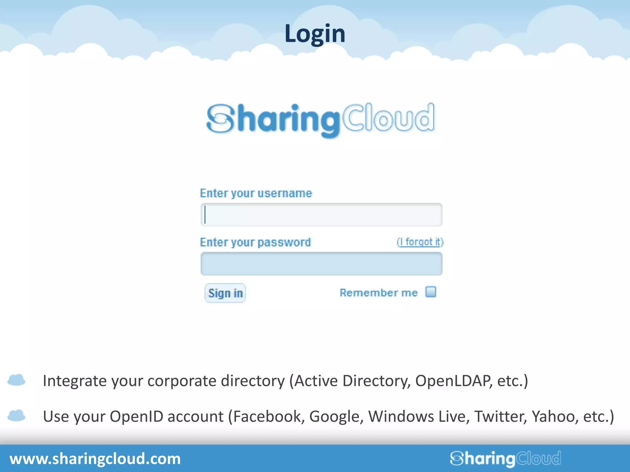 SharingCloud Overview English | PPT
