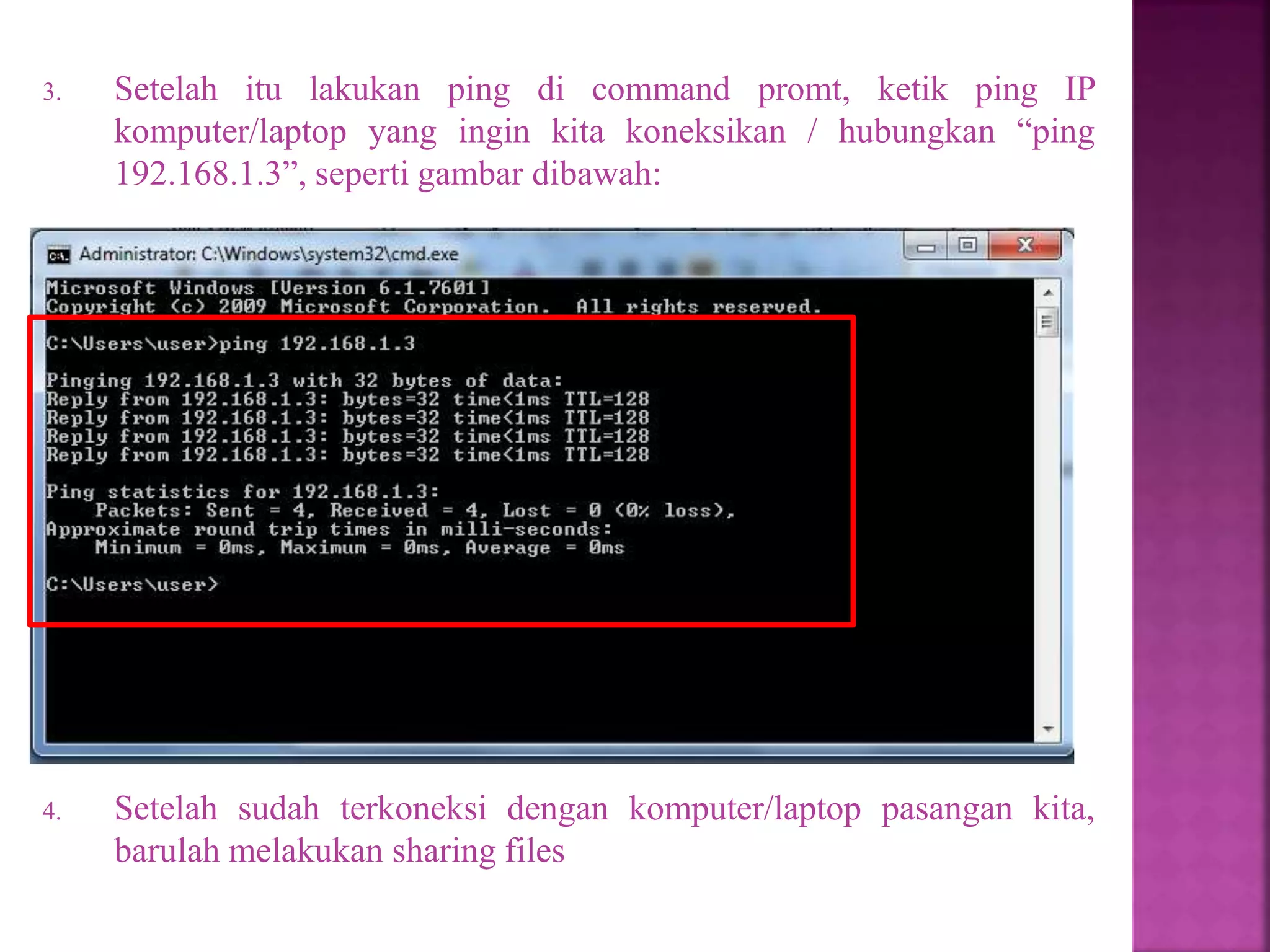 Tutorial Sharing data | PPTX