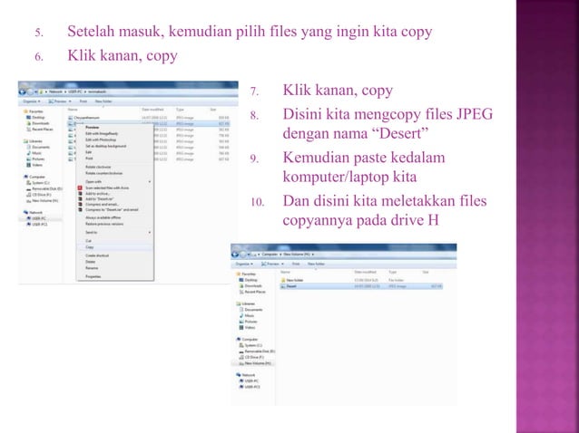 Tutorial Sharing data | PPTX