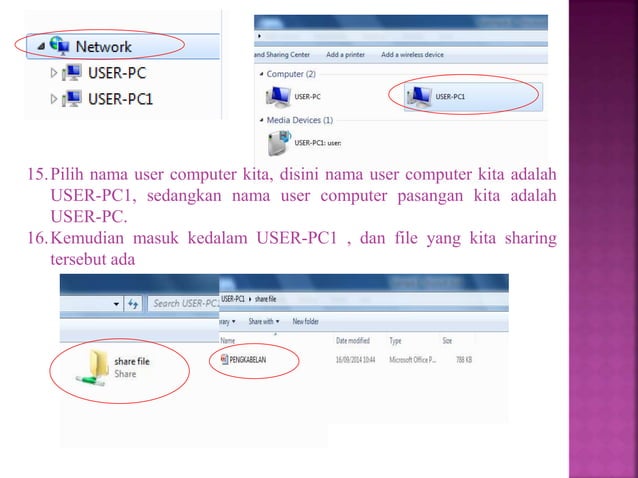 Tutorial Sharing data | PPT