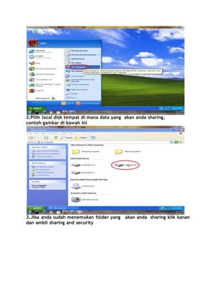 Sharing data di win xp | DOCX