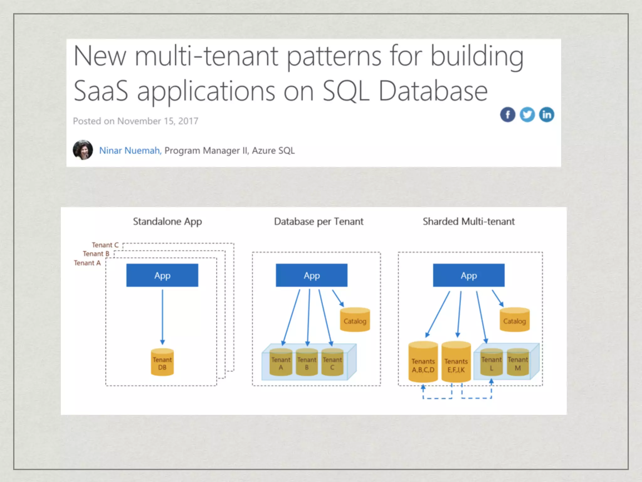 Sharing data in a multitenant architecture | PDF | Databases | Computer Software and Applications