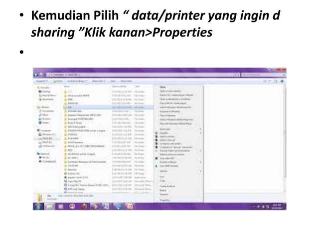 Sharing file antar komputer | PPT