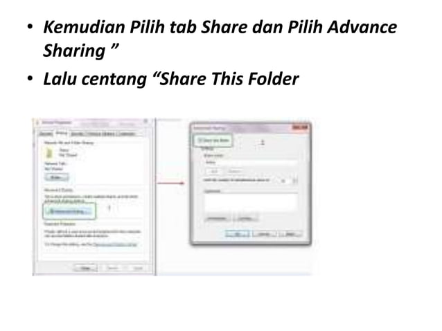 Sharing file antar komputer | PPT