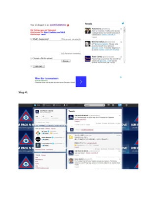 Sharing files on twitter | PDF