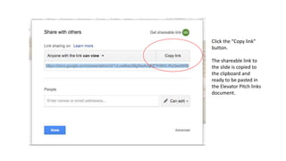 How to Share Google Docs | PPTX
