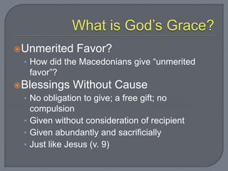 Sharing God’s Grace | PPT