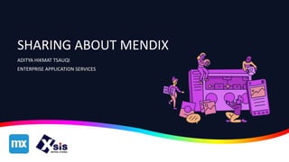 Sharing Knowladge - Mendix.pptx