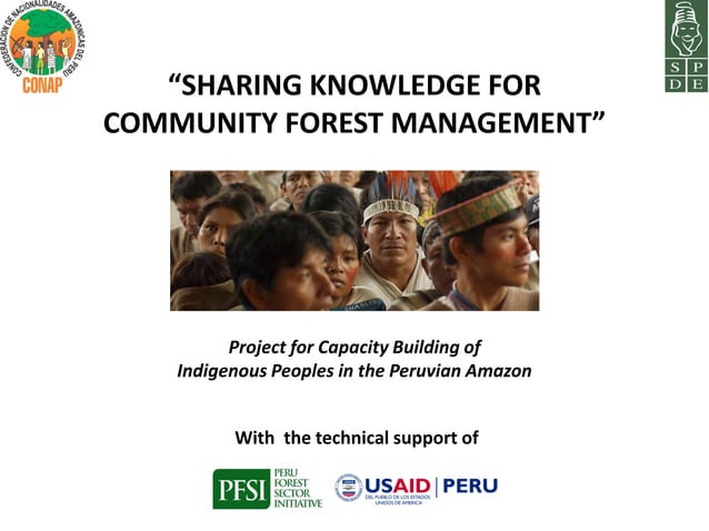 Sharing knowledge for community forest management | PDF