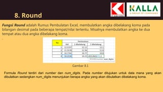 Sharing Knowledge Fungsi Excel yang biasa digunakan | PPT