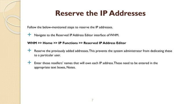 Sharing Multiple IP Addresses | PPT